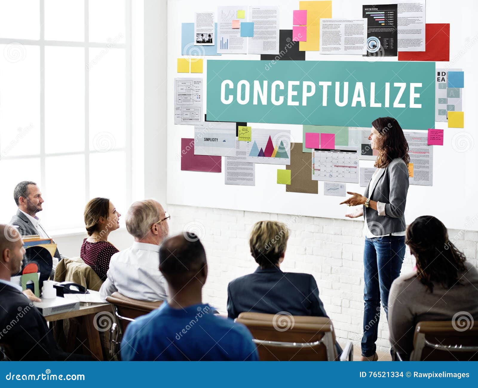 Conceptualize Intention Notion Perception Concept Stock Photo - Image ...