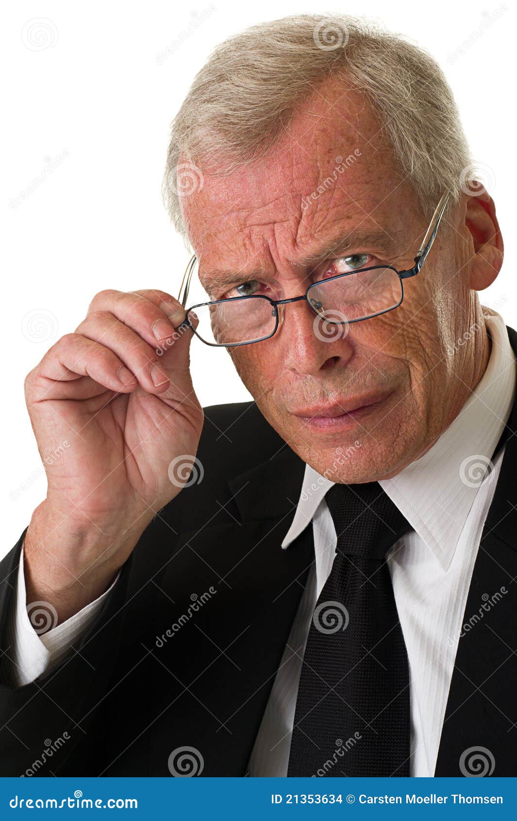 Concerned Business man stock photo. Image of deal, confident - 21353634