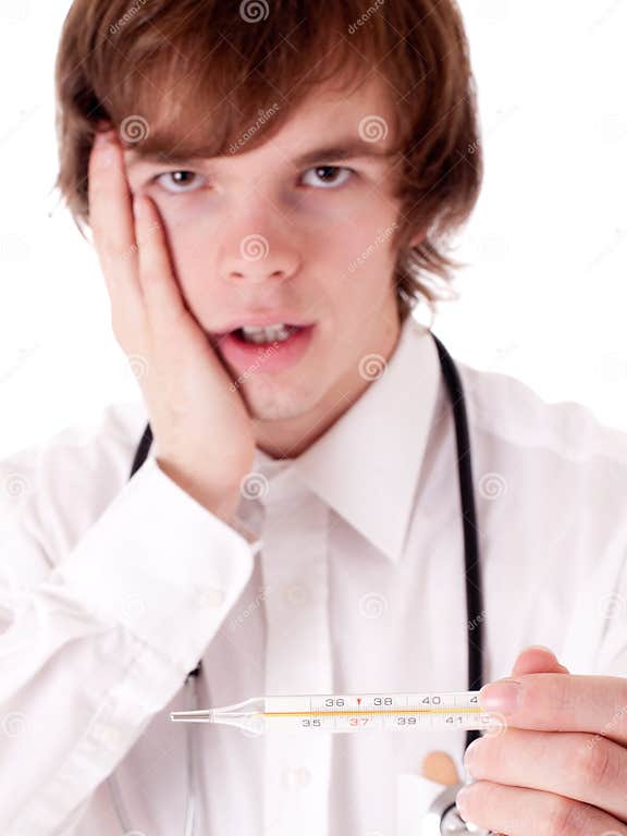 Concerned doctor stock image. Image of industry, concern - 22599659