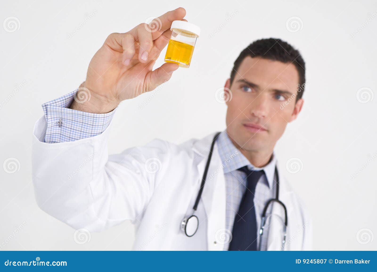 Concerned Doctor with Sample Stock Image - Image of shirt, healthcare ...