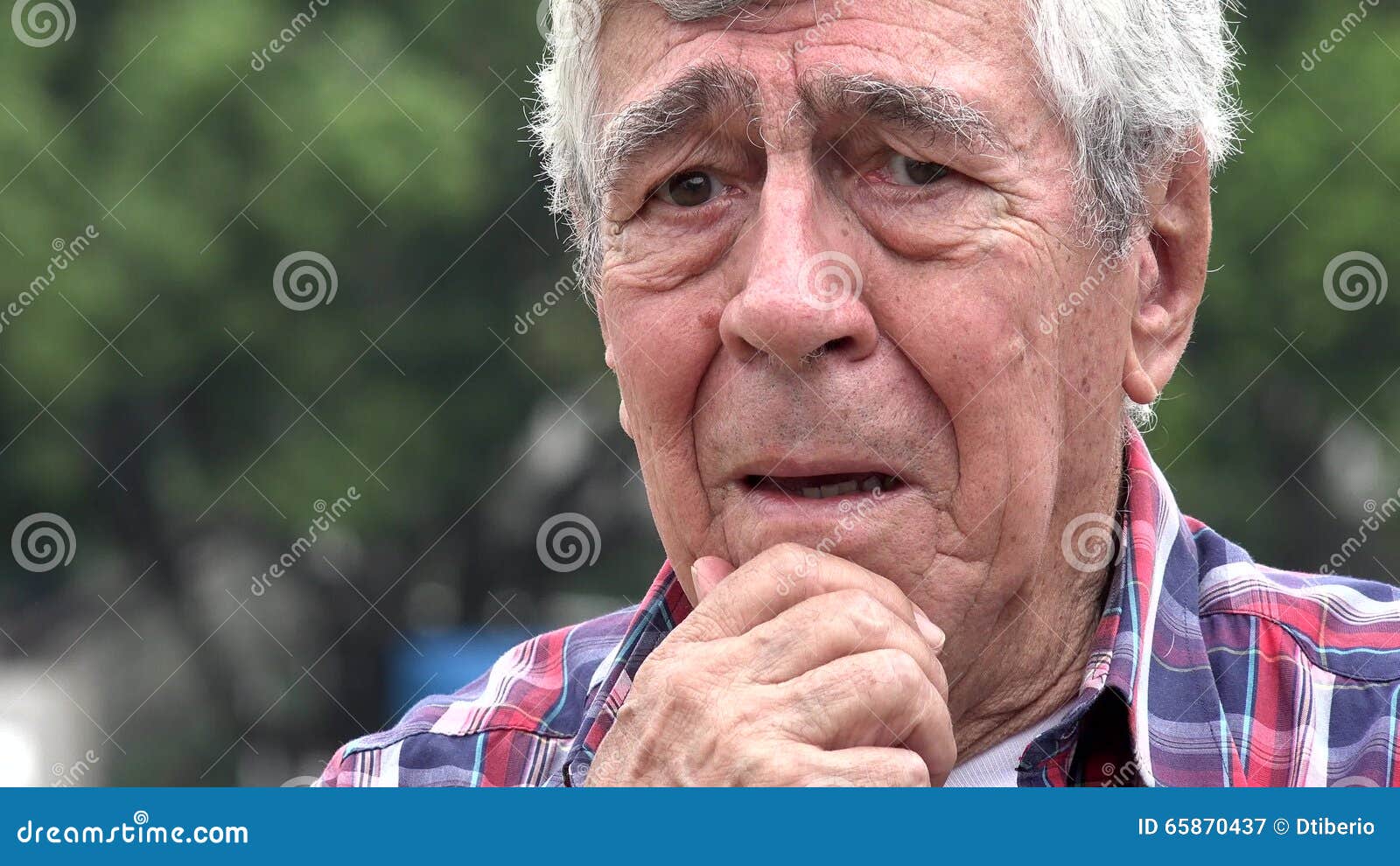 Concerned and Fearful Old Man Stock Video - Video of distressed, people ...