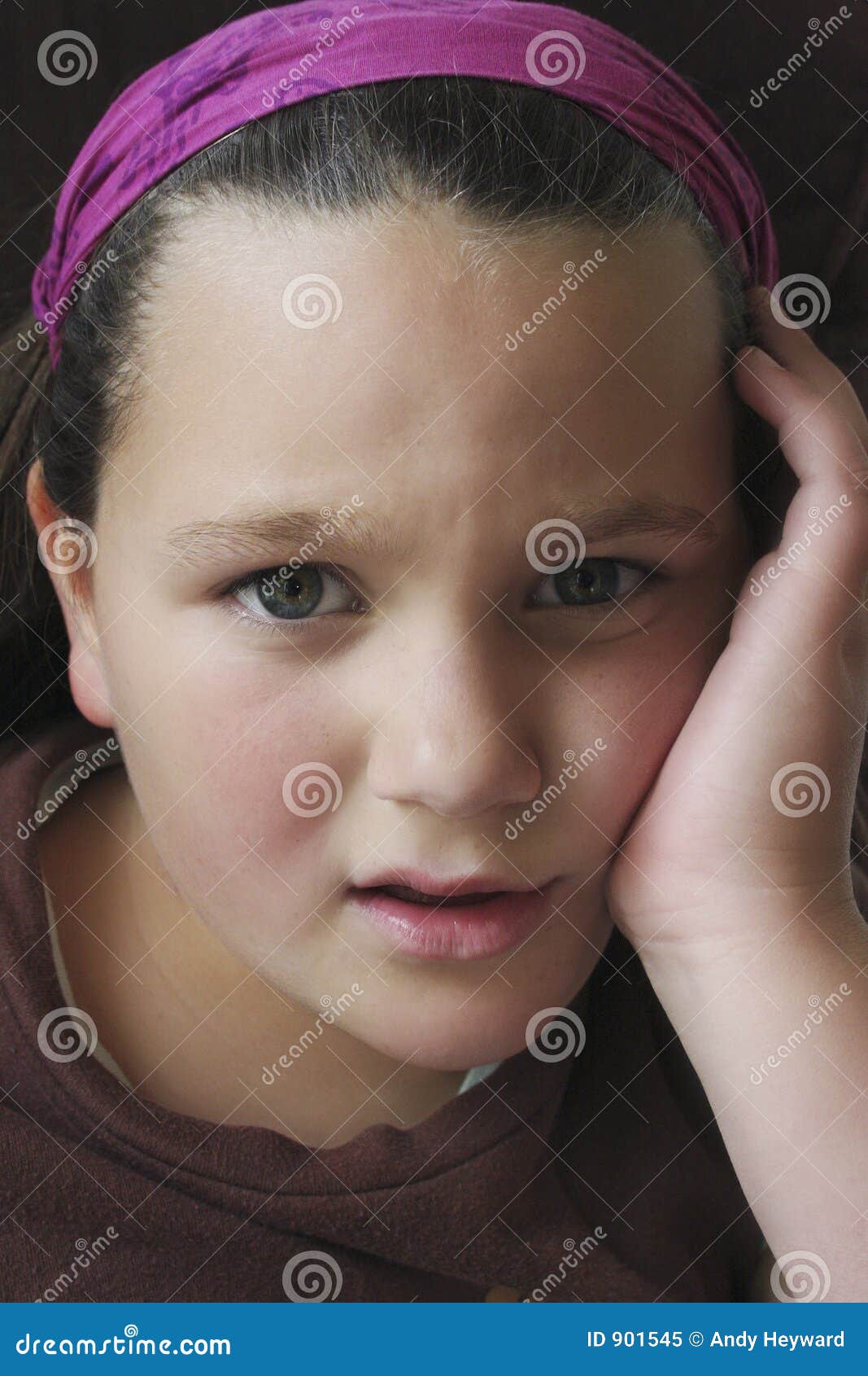 Concerned Girl stock image. Image of youth, eyes, facial - 901545