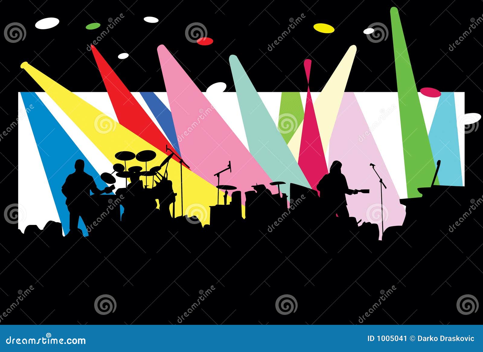 Concert stock illustration. Illustration of background - 1005041