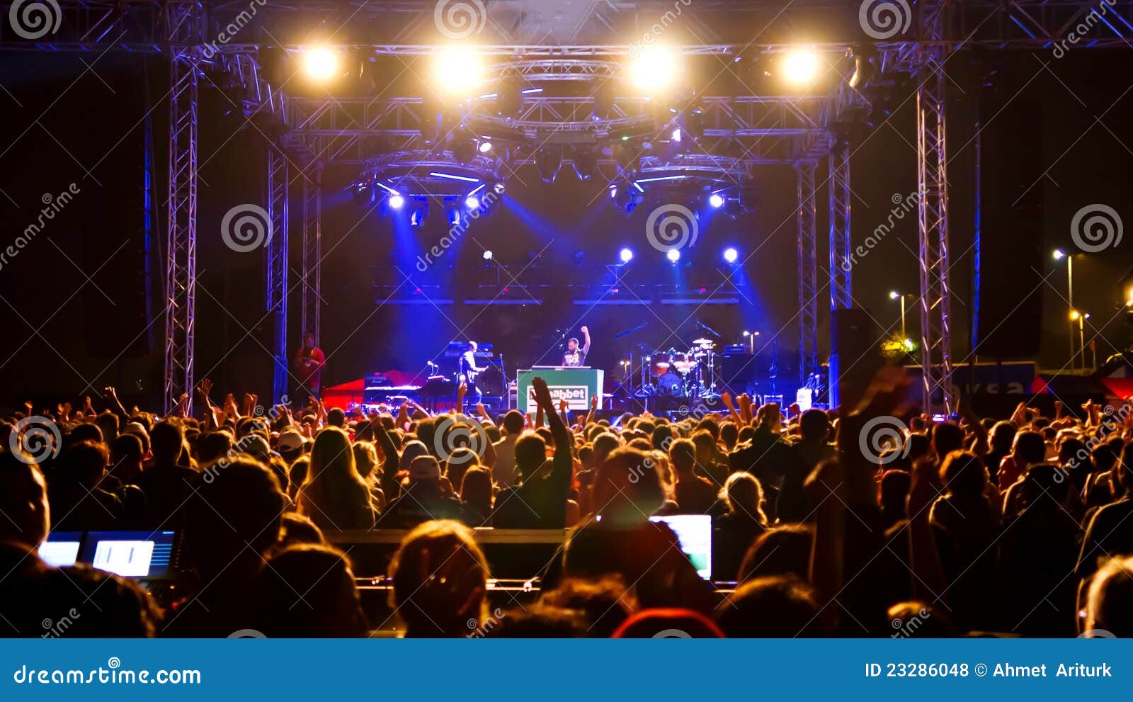 Concert editorial stock photo. Image of full, effect - 23286048
