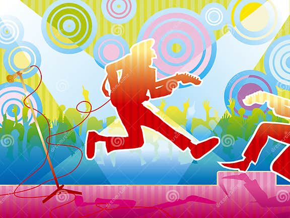 Concert (color) stock vector. Illustration of concert - 2580198