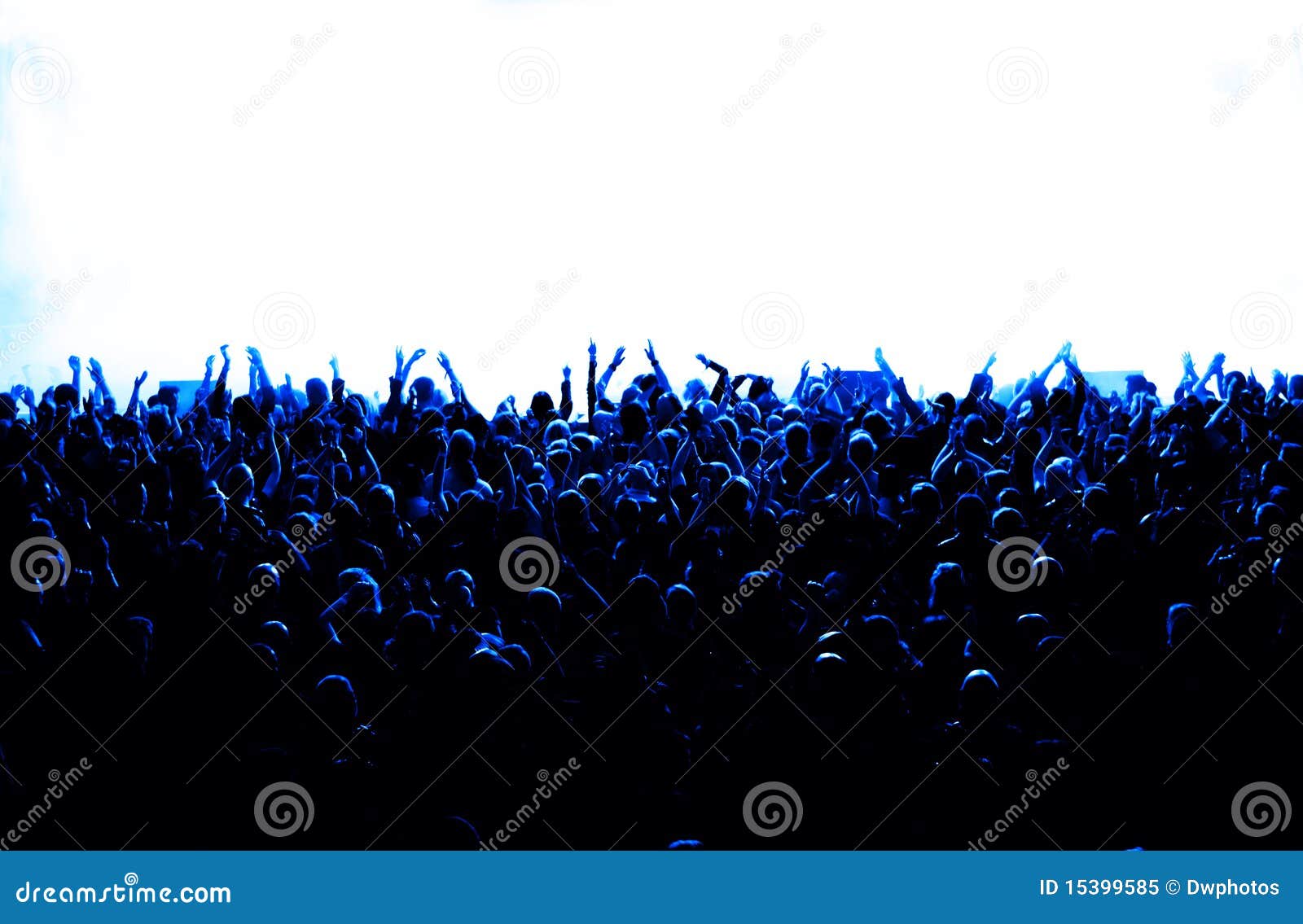 Concert Crowd stock illustration. Illustration of nightlife - 15399585