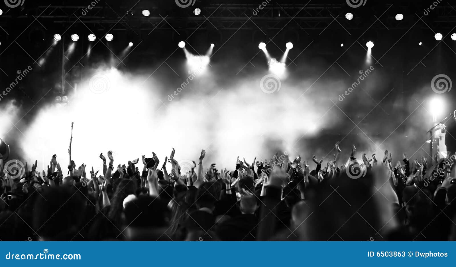 Concert Crowd stock image. Image of actor, musician, crowd - 6503863