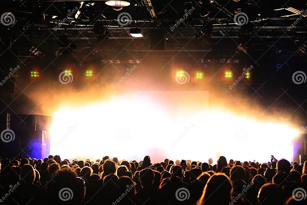 Concert Crowd stock photo. Image of people, performance - 7502320
