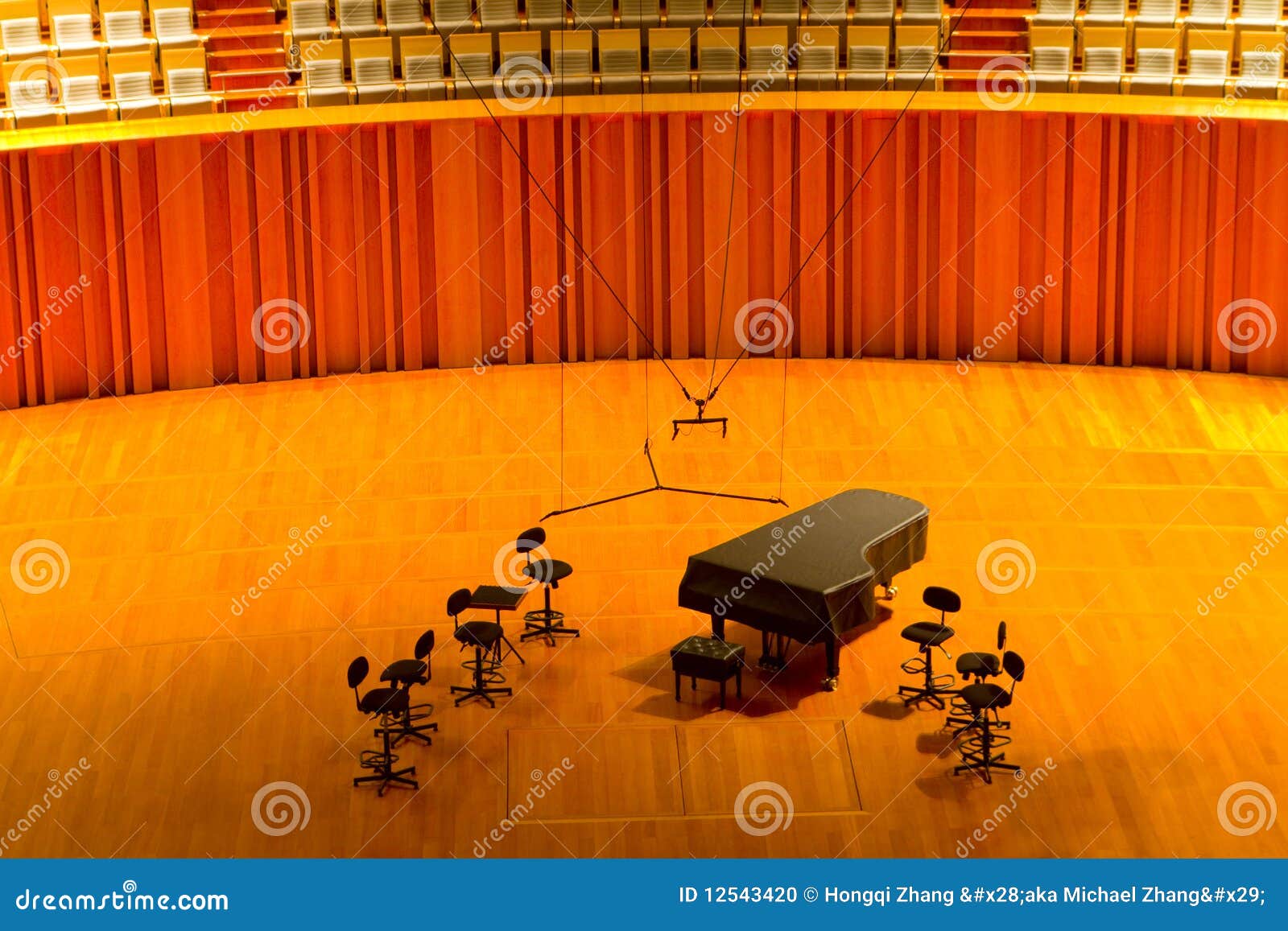 Concert hall stock photo. Image of performance, column - 12543420