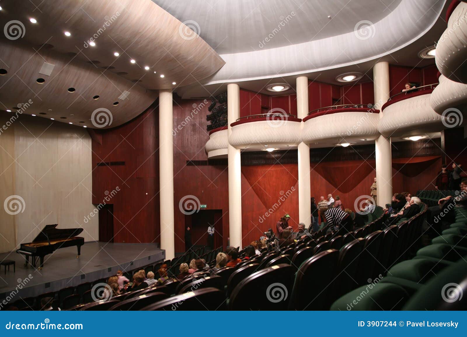 In concert hall stock photo. Image of composer, concert - 3907244