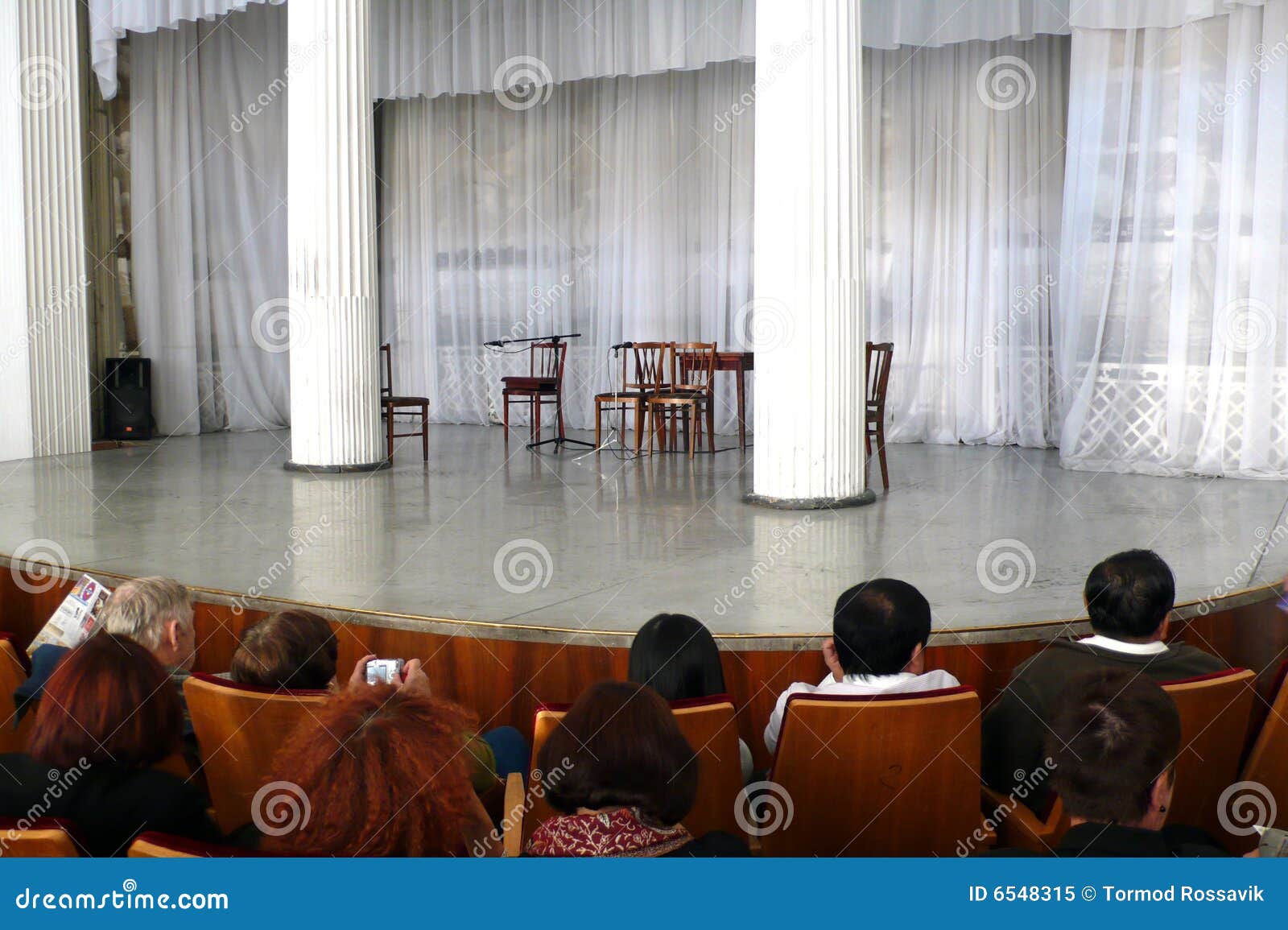 Concert hall stock image. Image of chairs, scene, crowd - 6548315