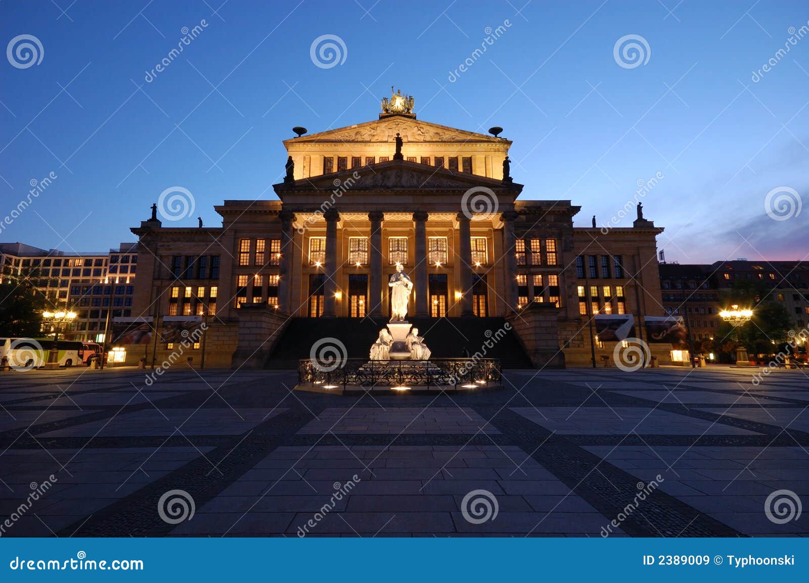 The Concert Hall in Berlin stock image. Image of tourism - 2389009