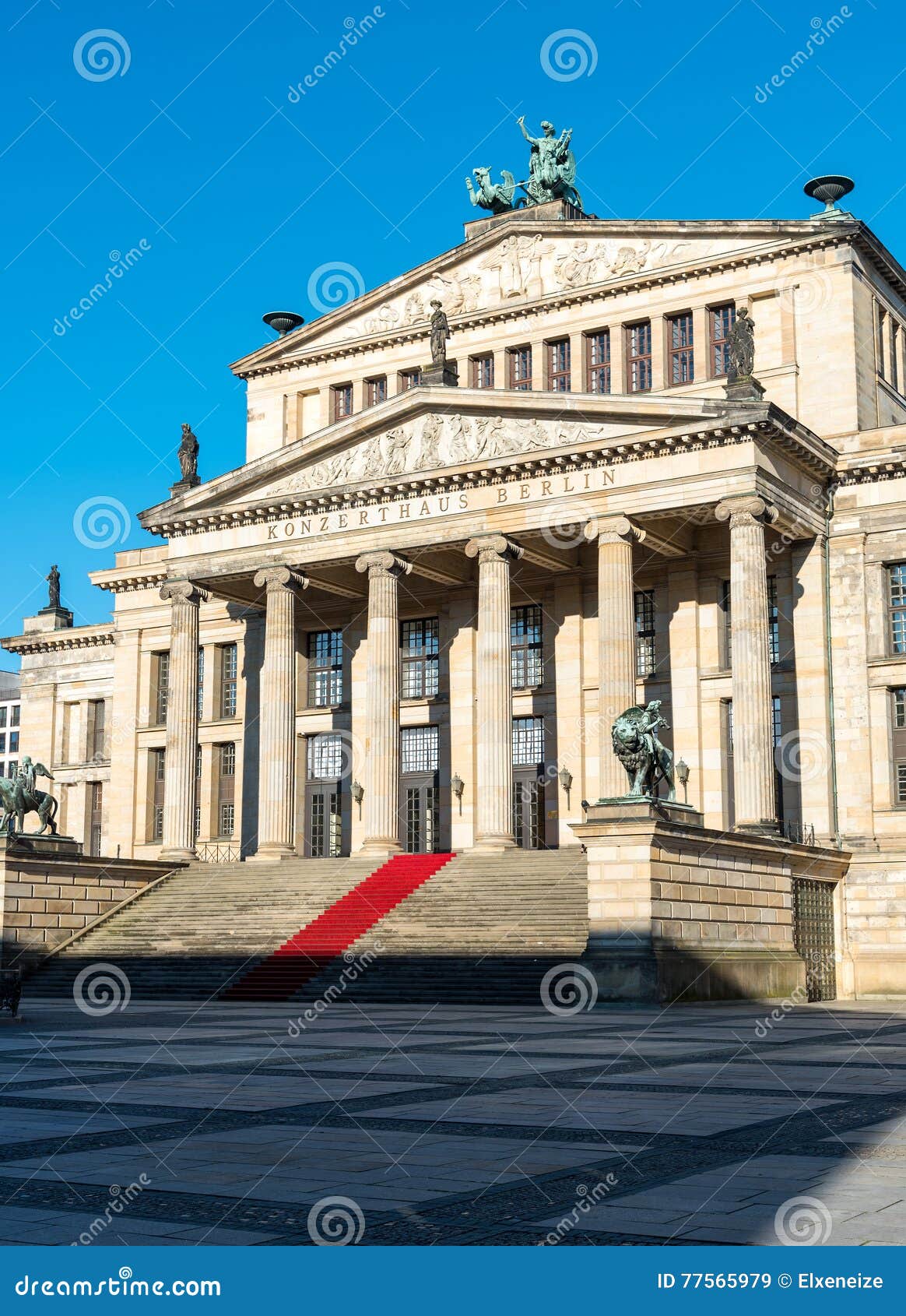 The Concert Hall in Berlin, Germany Stock Image - Image of building ...