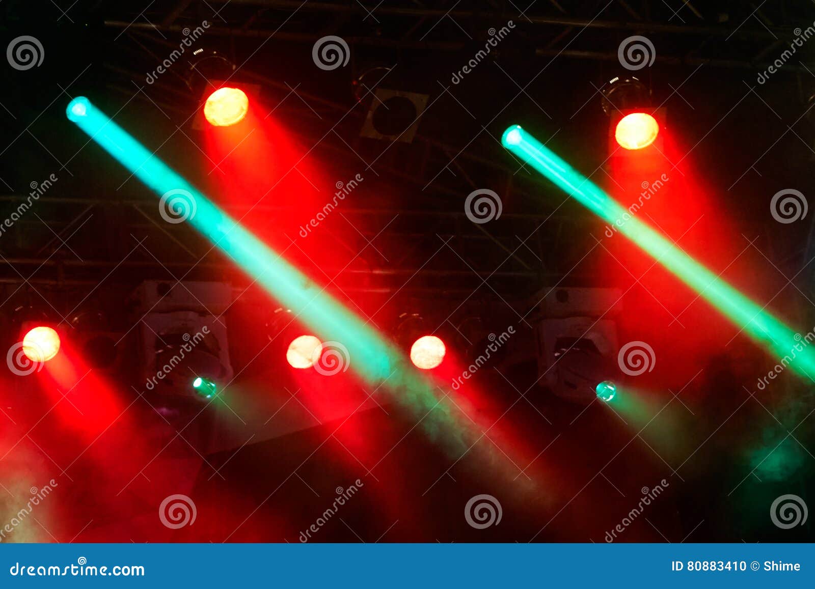 Concert light show stock photo. Image of lights, rock - 80883410
