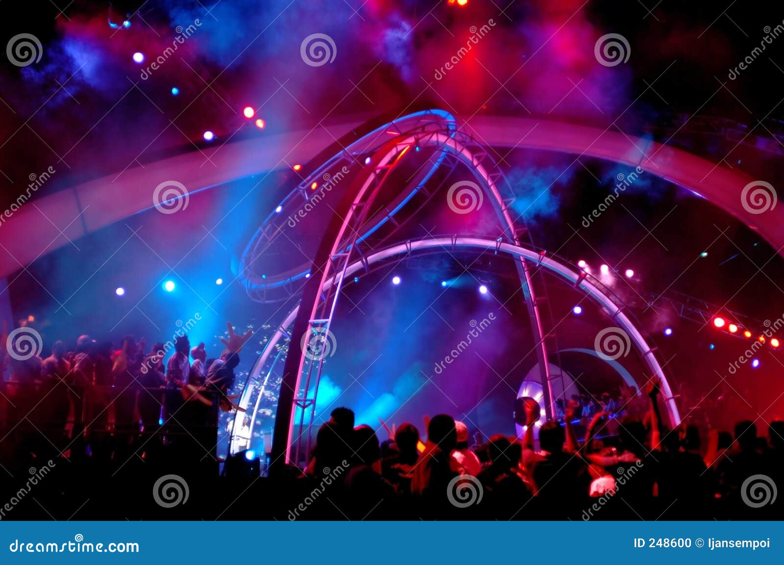 Concert lighting stock photo. Image of audio, clubbing - 248600