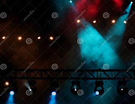 Concert Lights stock photo. Image of rock, light, event - 552104