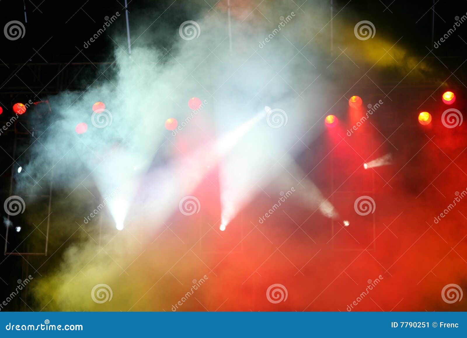 Concert lights stock image. Image of rock, loud, light - 7790251