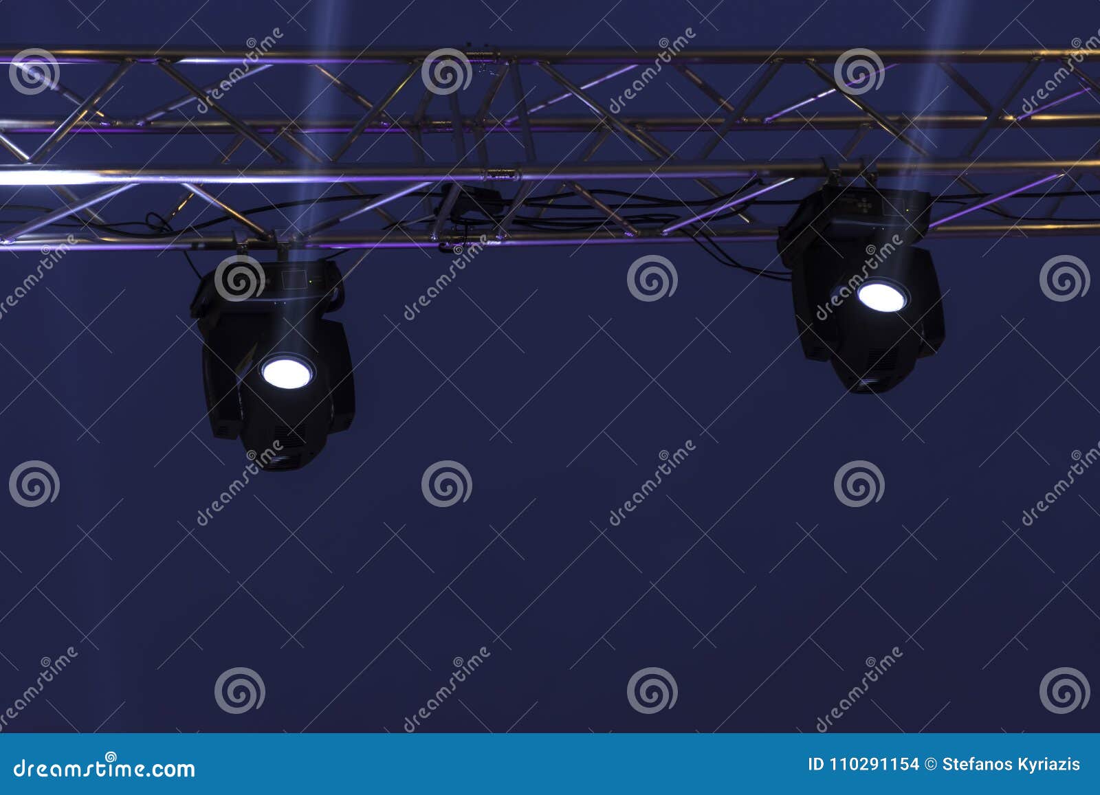 Concert lights stock photo. Image of smoke, stage, sound - 110291154