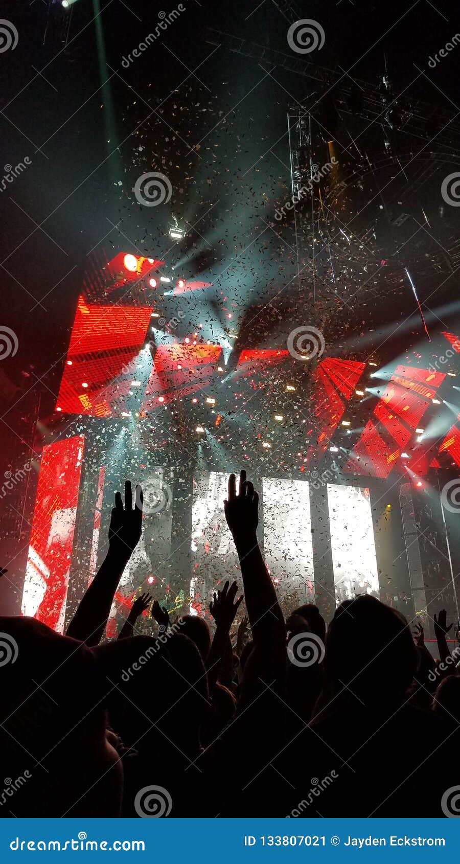 Concert stock image. Image of colorful, scene, concert - 133807021