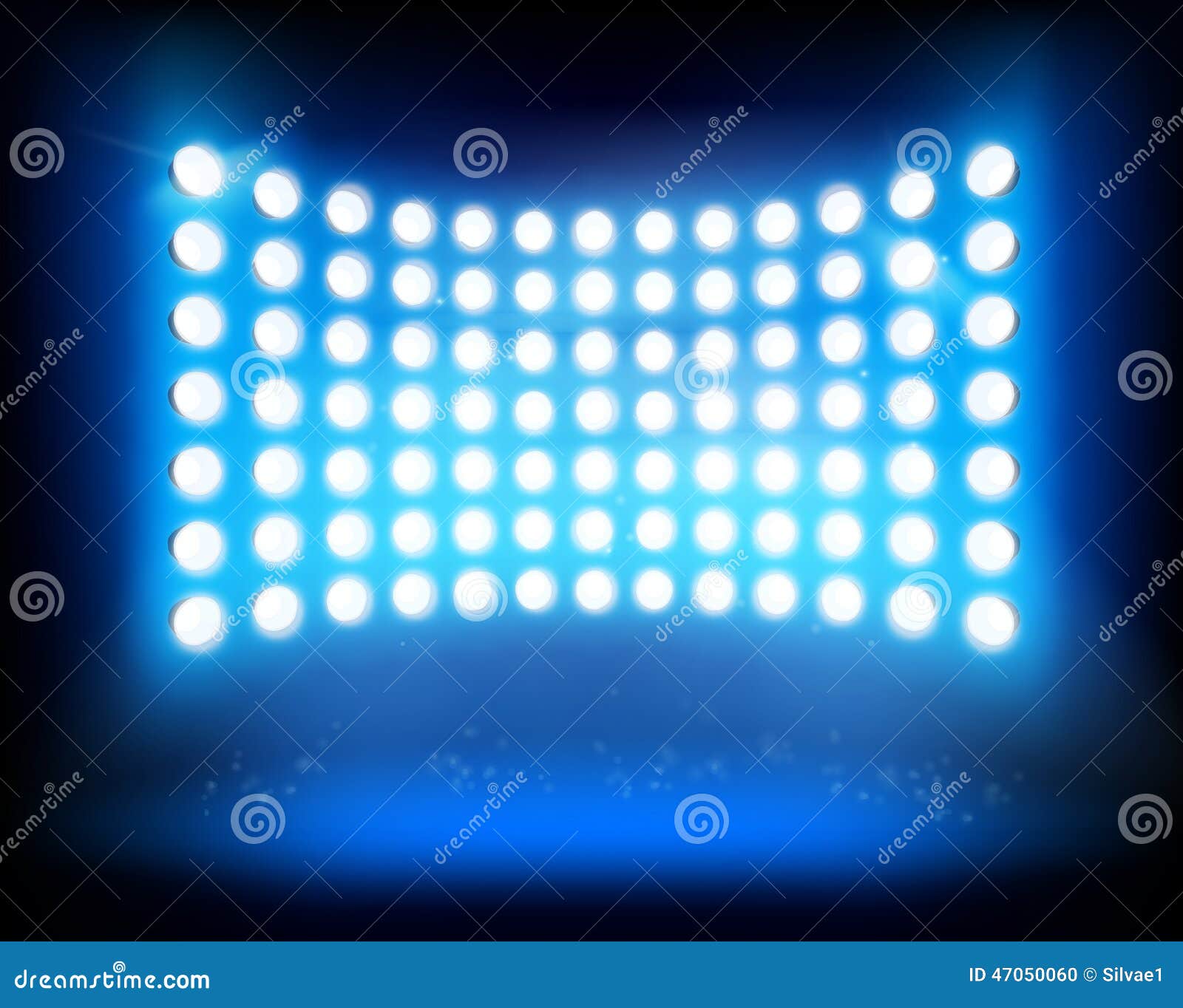 Concert Multimedia Screen. Vector Illustration. Stock Vector ...