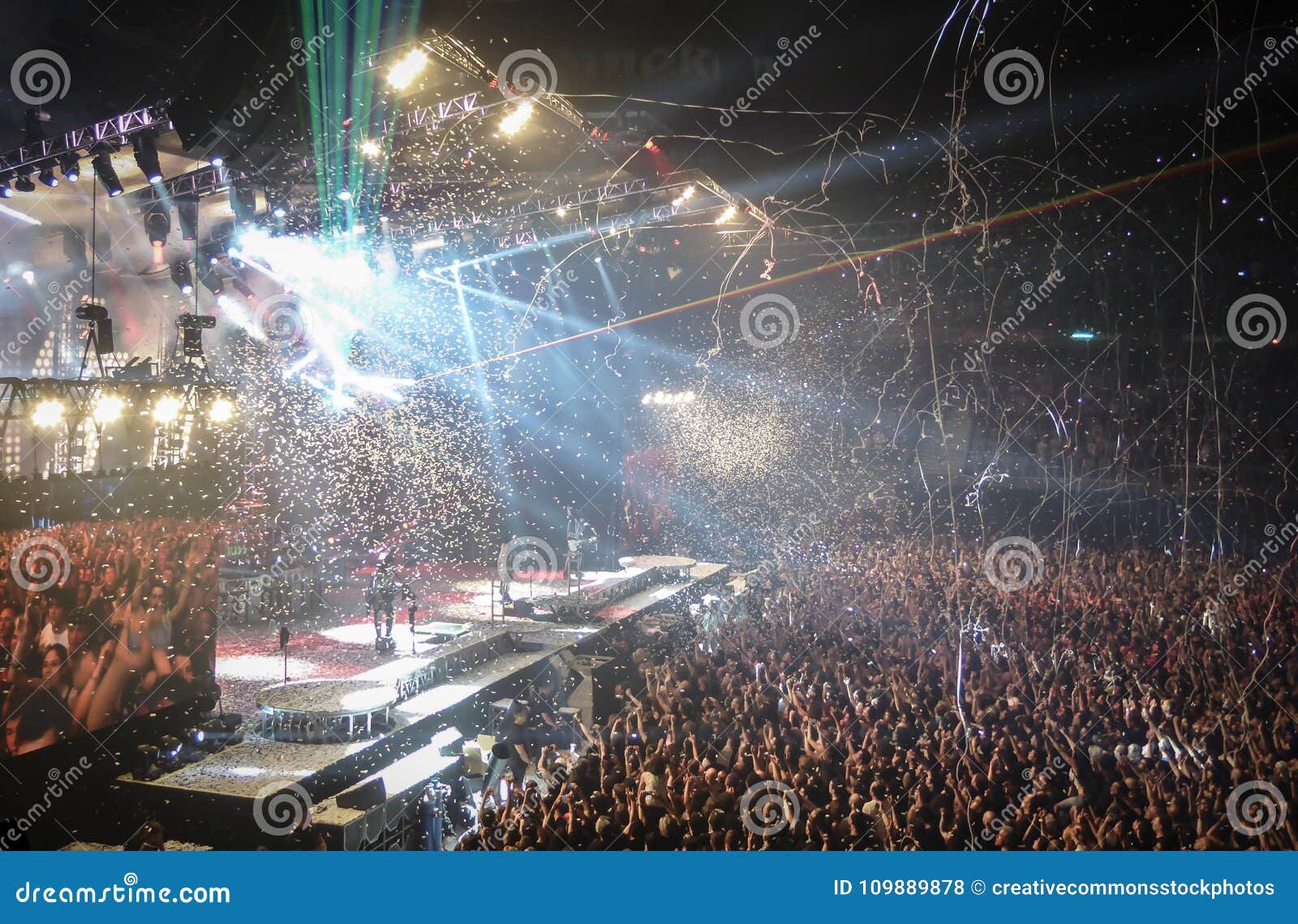 Concert At Night Picture. Image: 109889878