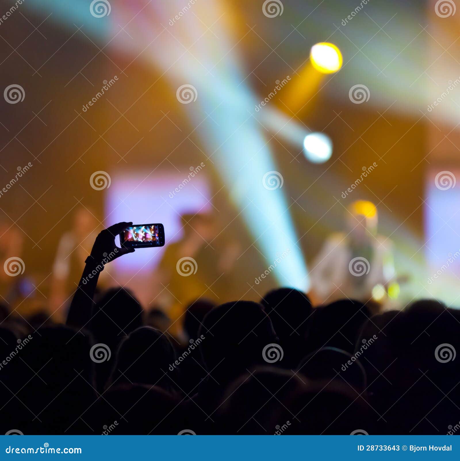 Concert recording stock image. Image of video, recording - 28733643