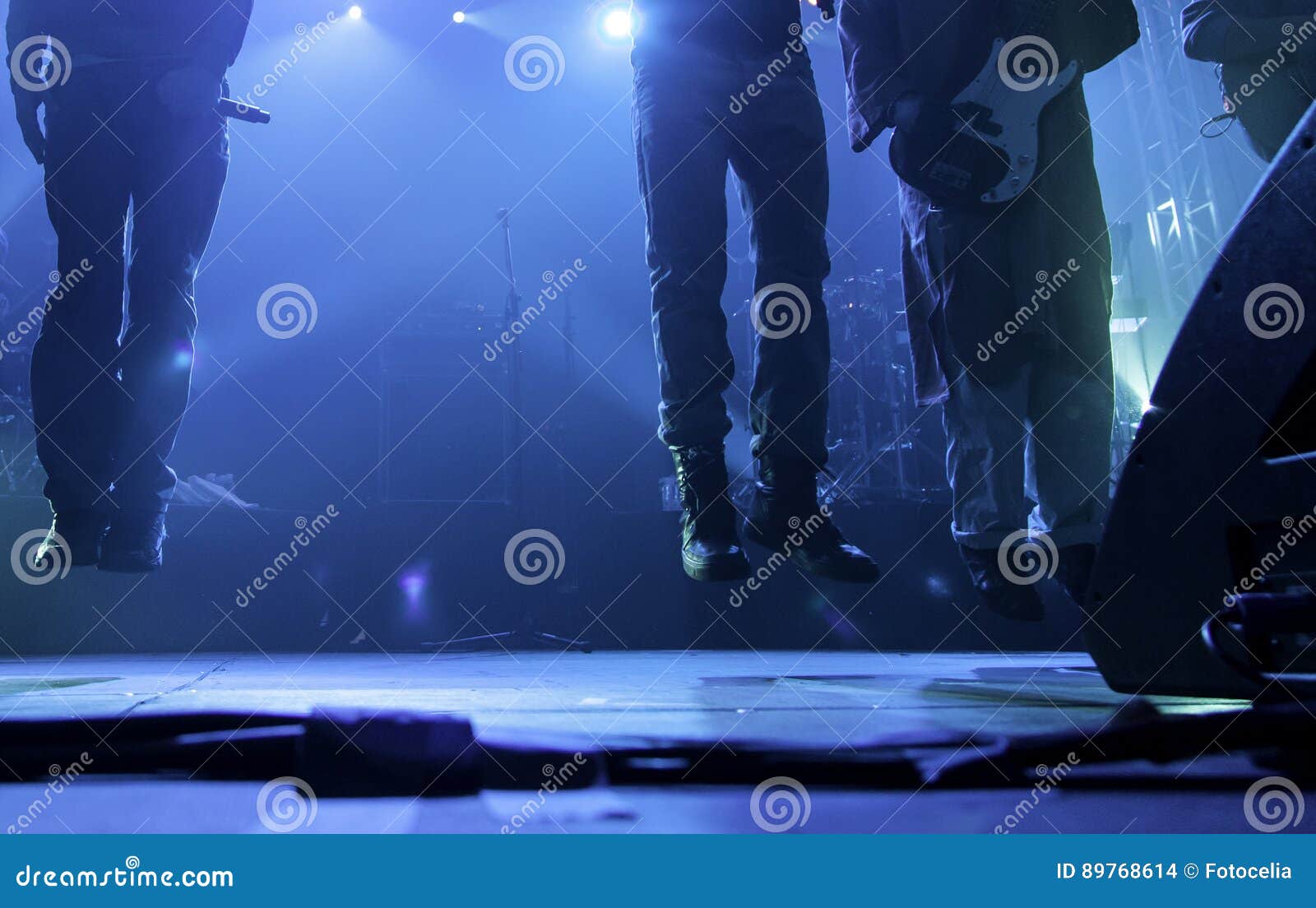 Concert rock scene stock photo. Image of outdoor, festival - 89768614