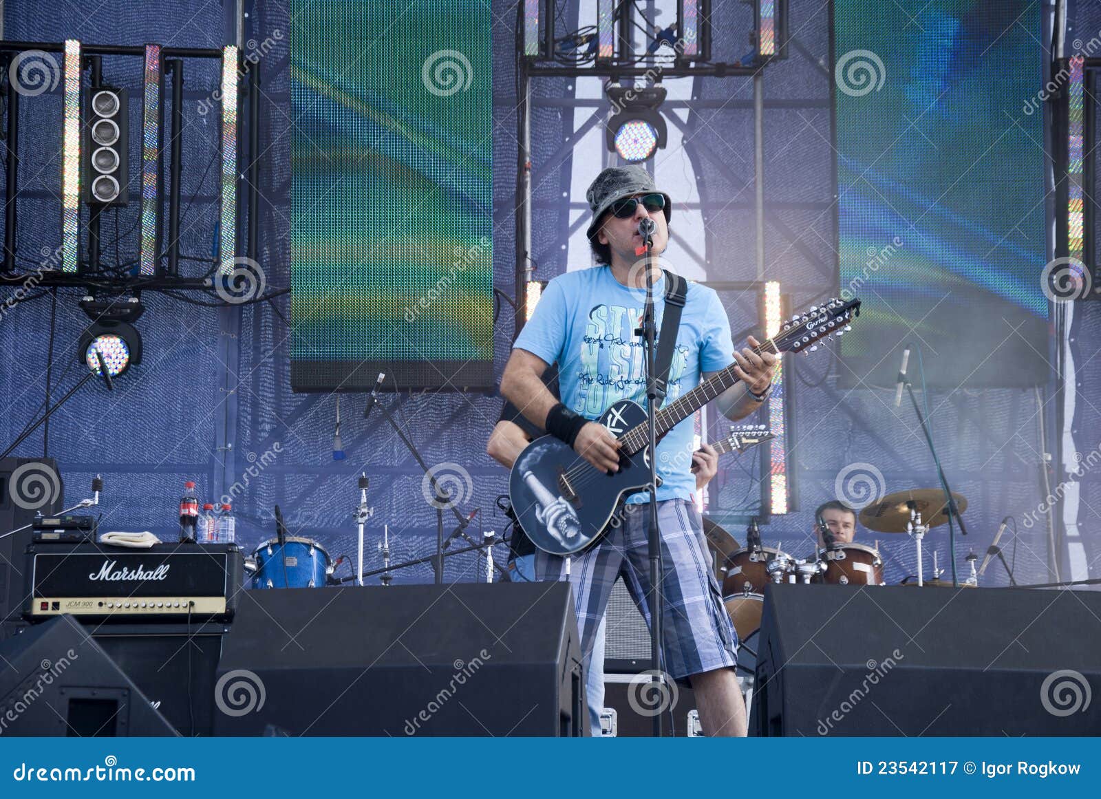 Concert of Russian Rock Group Editorial Photography - Image of music ...