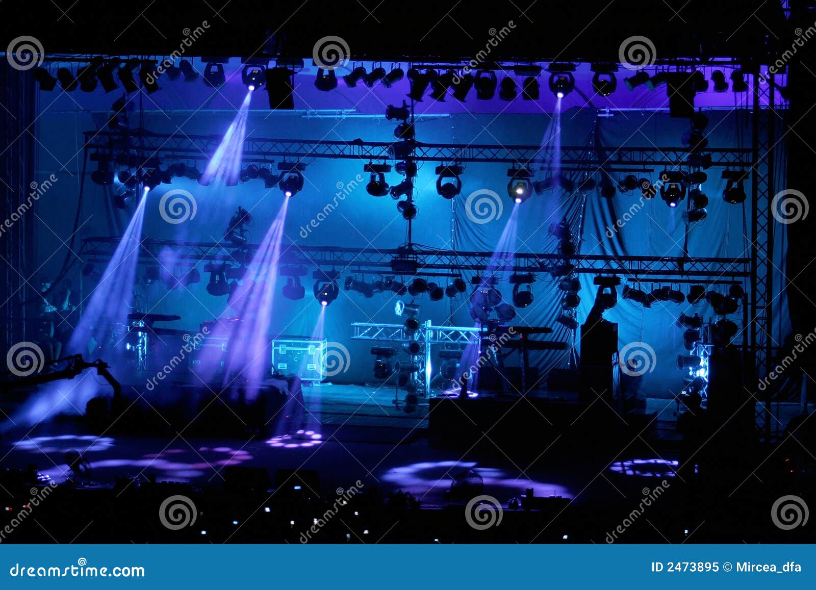 Concert Stage Royalty-Free Stock Photography | CartoonDealer.com #43388321