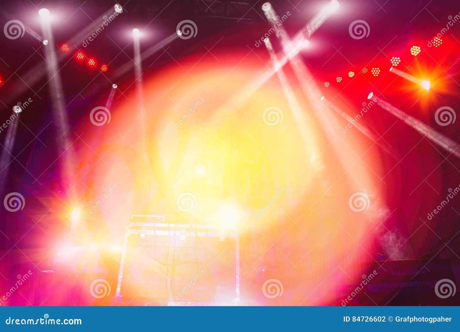 Concert Stage Lighting and Lighting Effects Editorial Photography ...