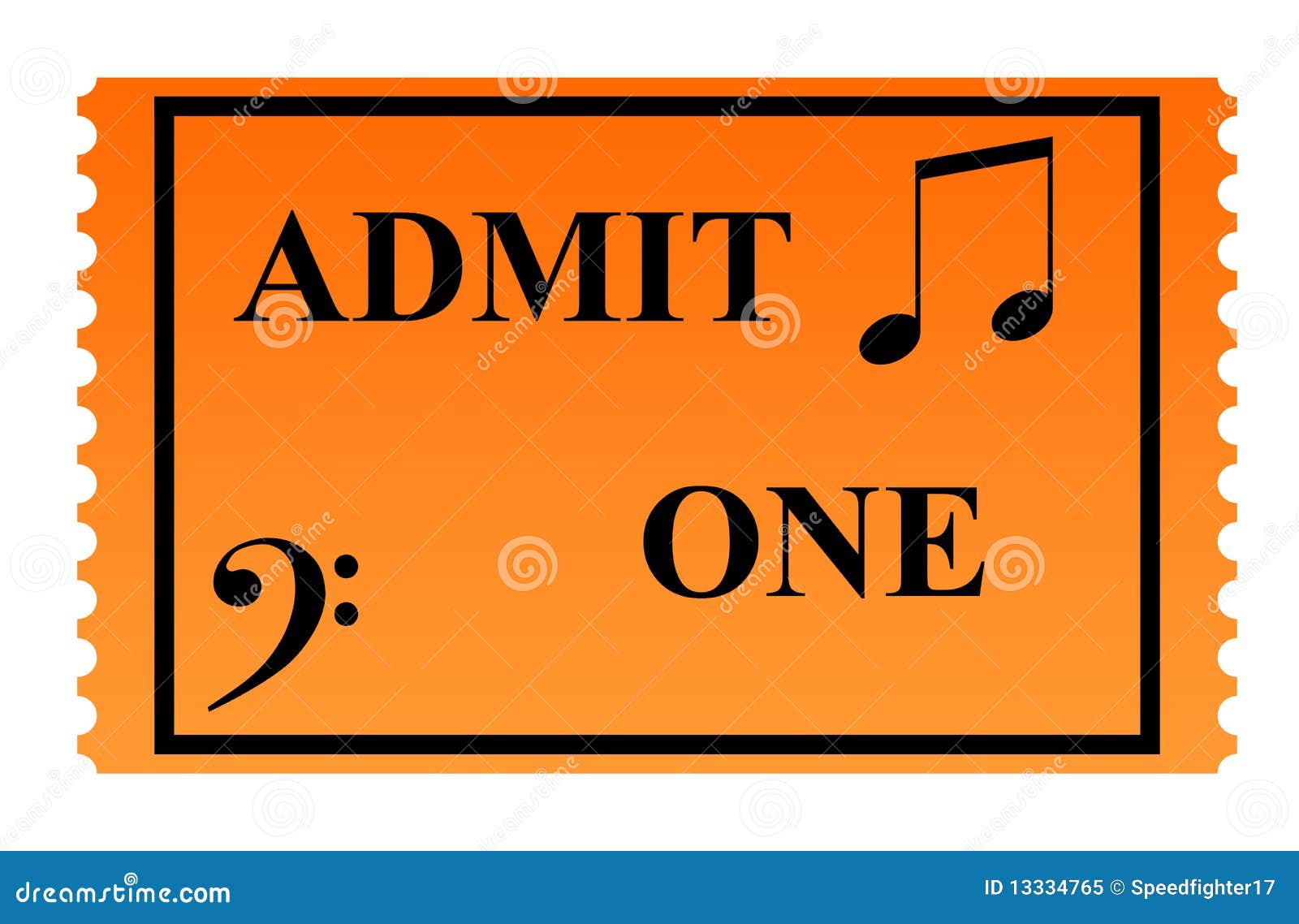 Concert Ticket Template. Cartoon Vector | CartoonDealer.com #102353359