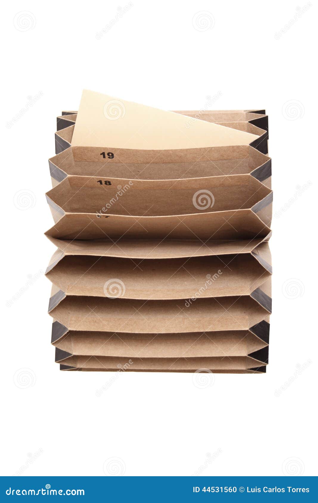 Concertina File Top View Stock Photos - Free & Royalty-Free Stock ...