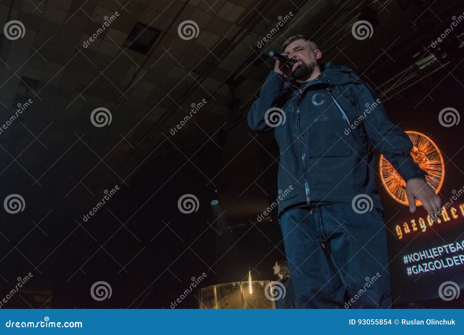 Concerto Do Rapper Famoso Basta Imagem de Stock Editorial - Imagem de ...