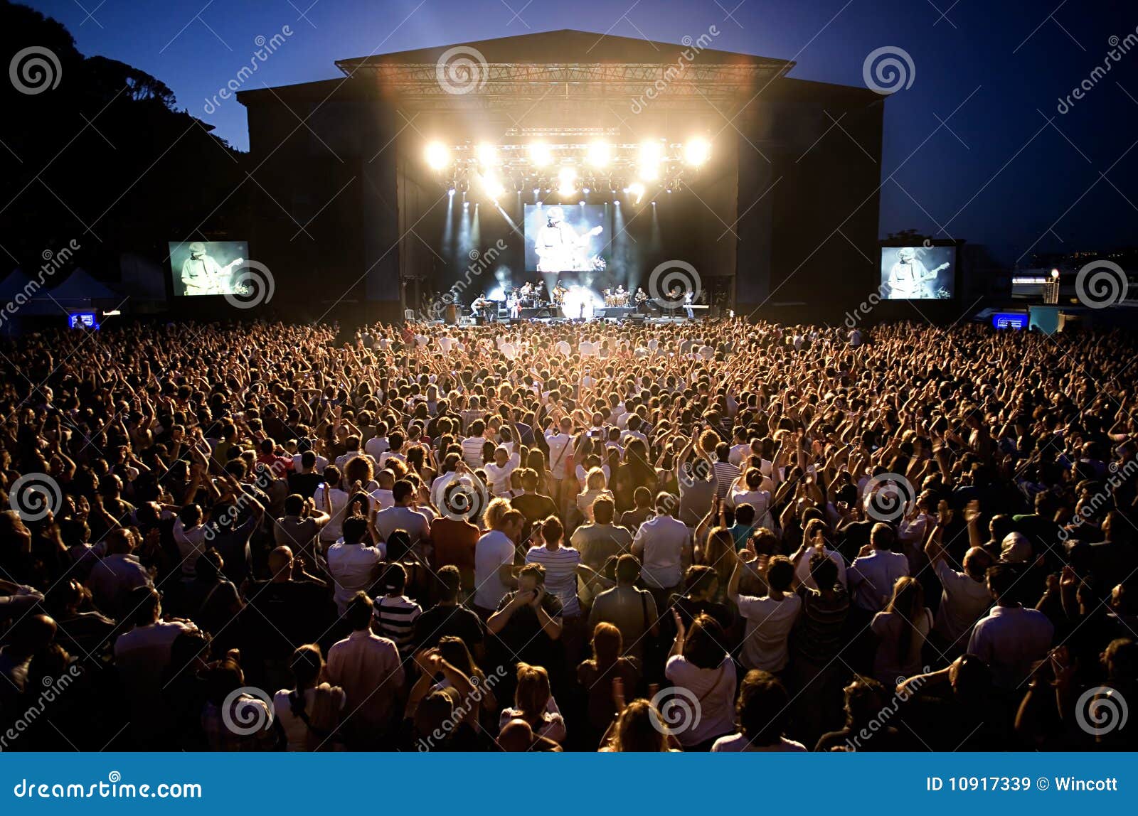 Outdoor Concert Seating Stock Image | CartoonDealer.com #60675439