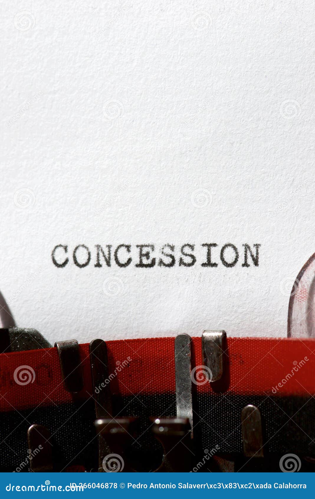 Concession concept view stock photo. Image of award - 266046878