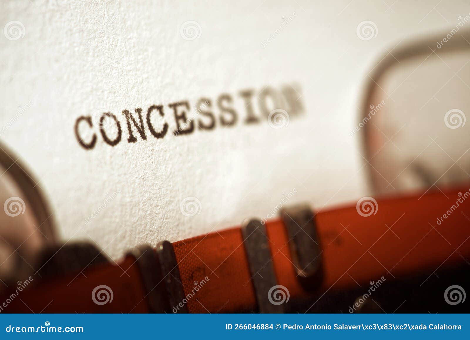 Concession concept view stock photo. Image of award - 266046884