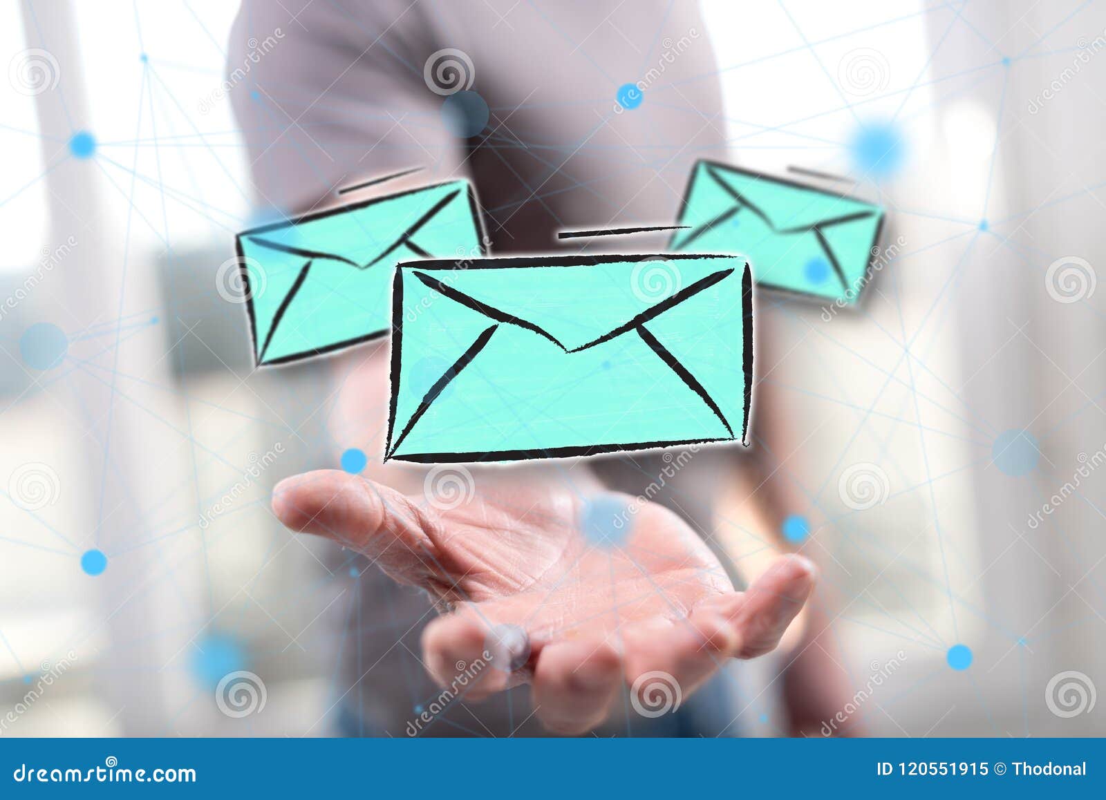 Concetto del email immagine stock. Immagine di trasmetta - 120551915