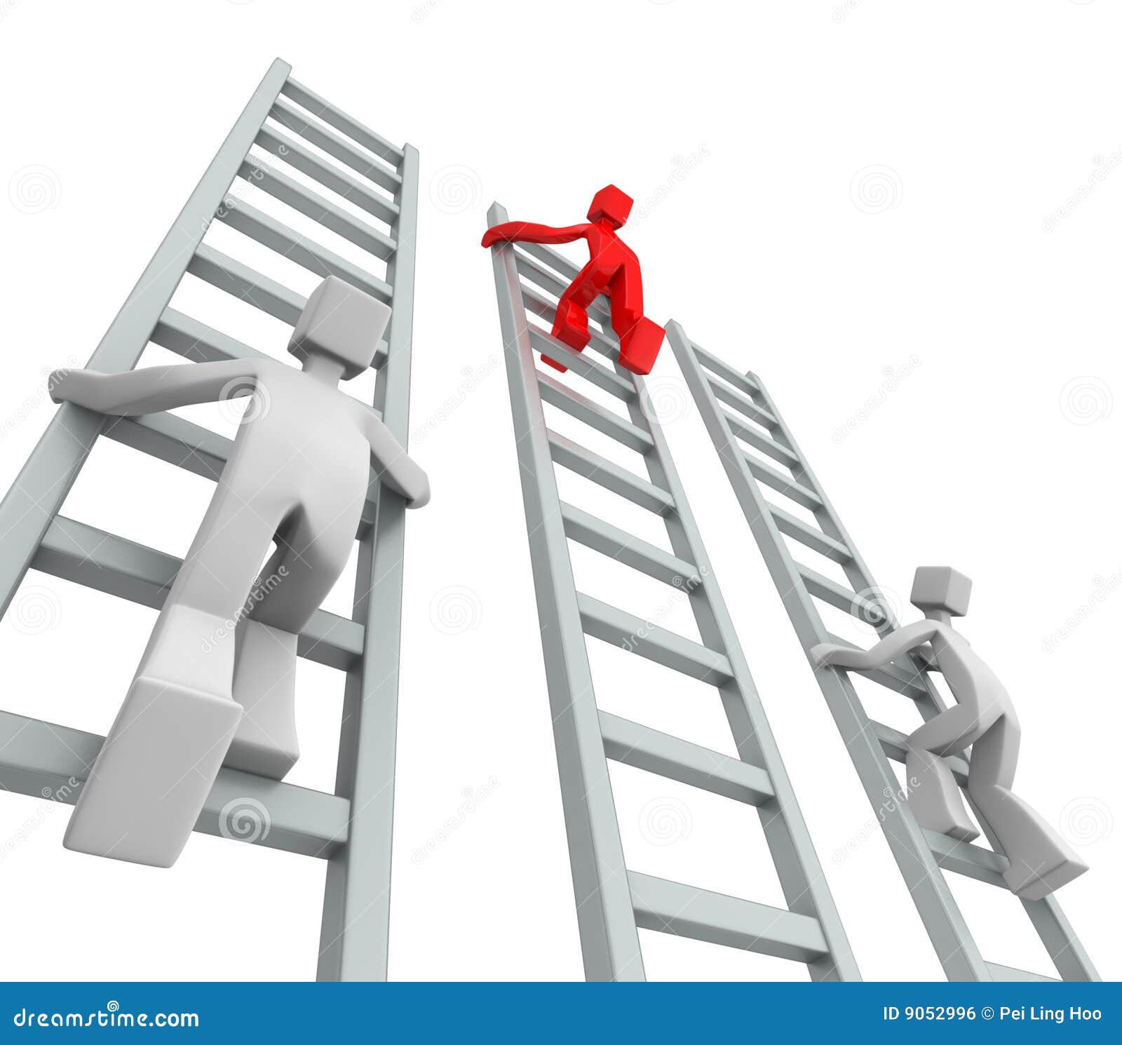 Concetto della concorrenza illustrazione di stock. Illustrazione di ...