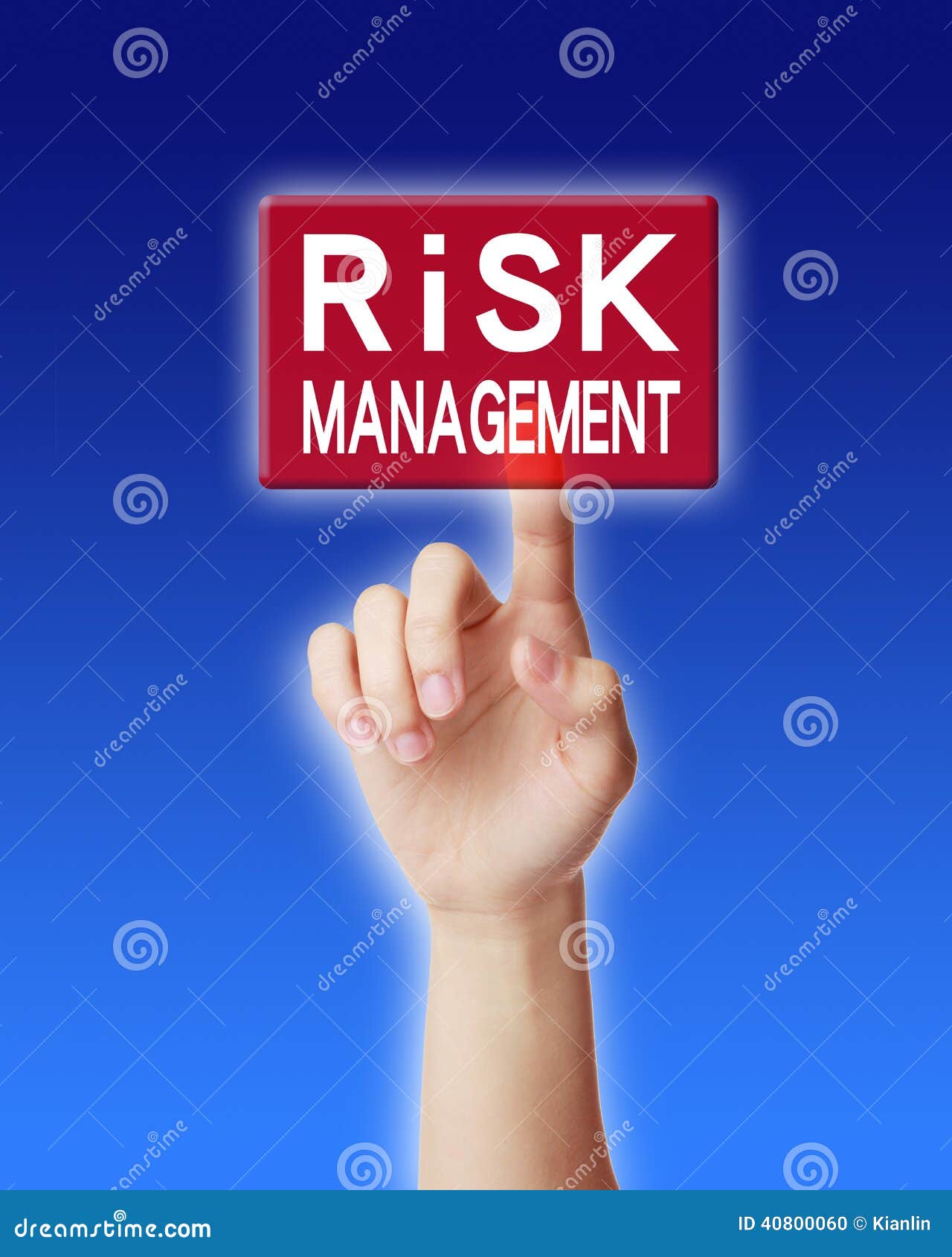 Concetto Della Gestione Dei Rischi Fotografia Stock - Immagine di ...