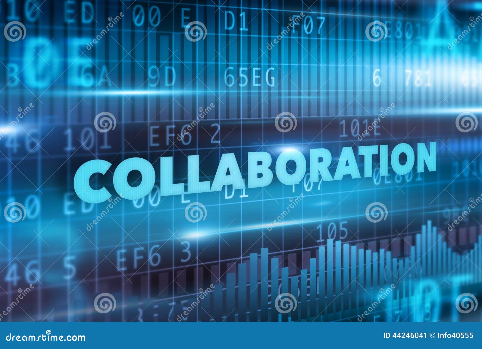 Concetto di collaborazione illustrazione di stock. Illustrazione di ...