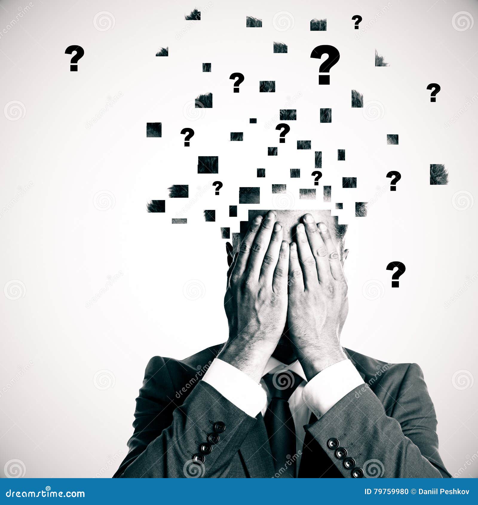 Concetto di confusione fotografia stock. Immagine di rotto - 79759980