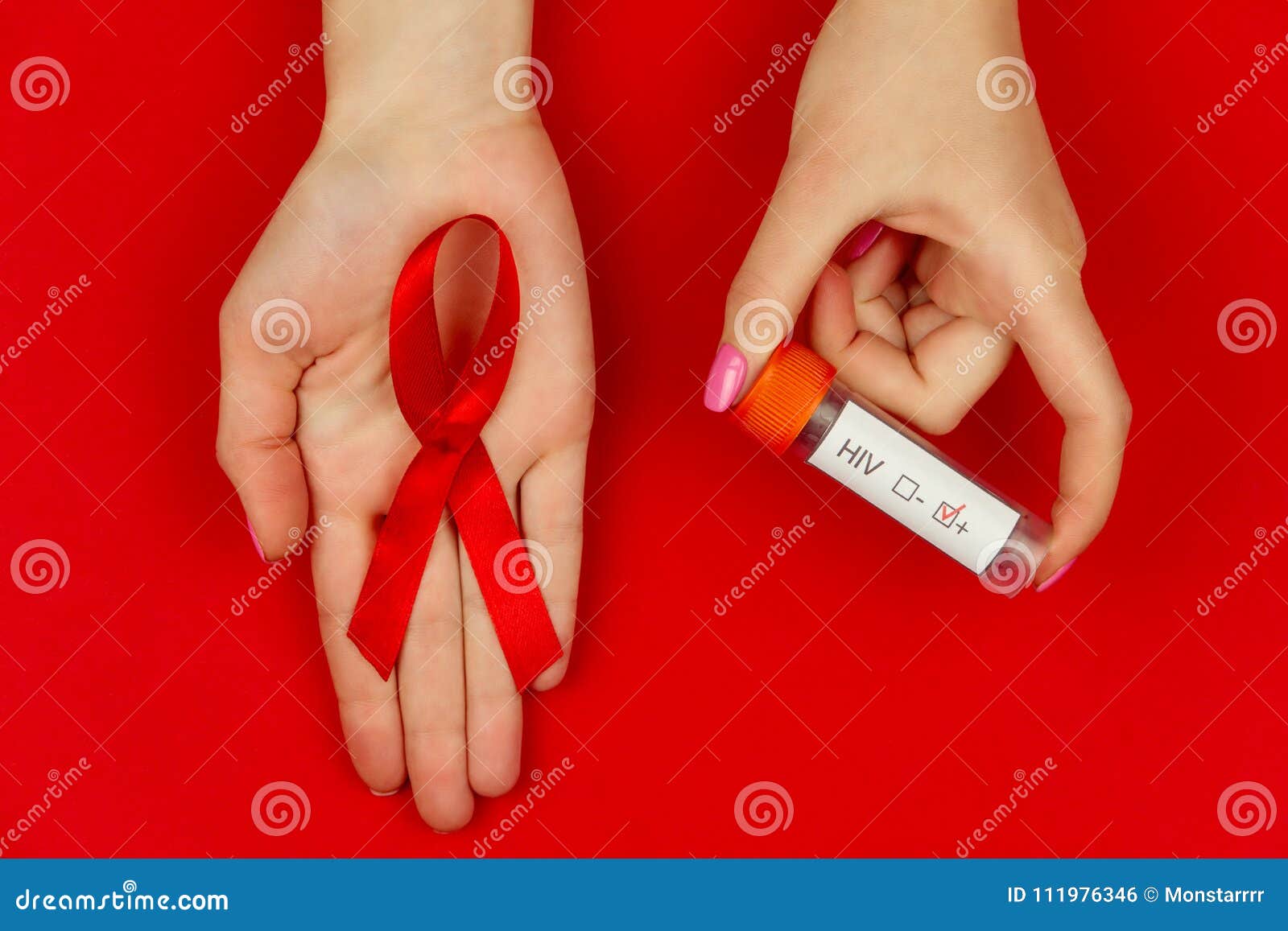 Concetto Di Malattia HIV/dell'AIDS Fotografia Stock - Immagine di ...
