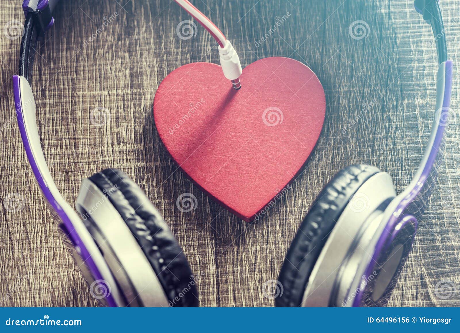 Concetto Di Musica Di Amore Fotografia Stock - Immagine di audio ...
