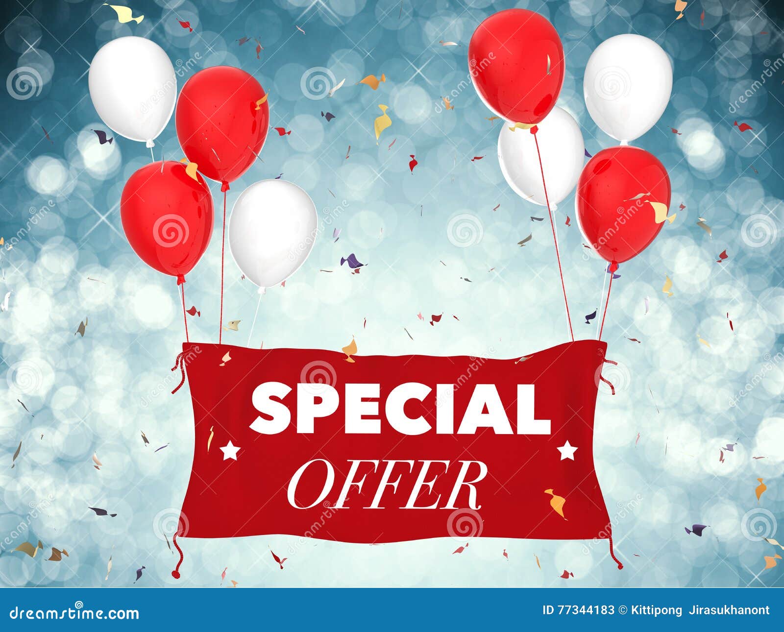 Concetto Di Offerta Speciale Immagine Stock - Immagine di salto ...