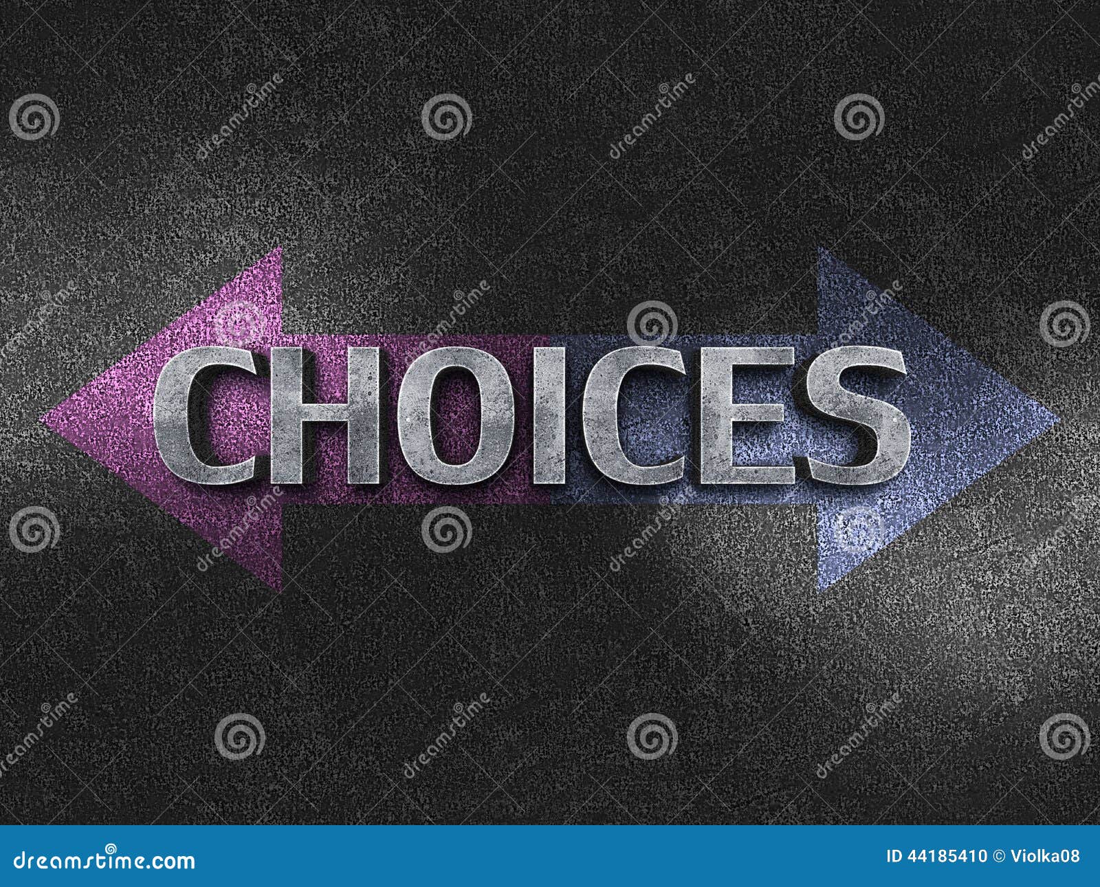 Concetto di scelte fotografia stock. Immagine di progettazione - 44185410