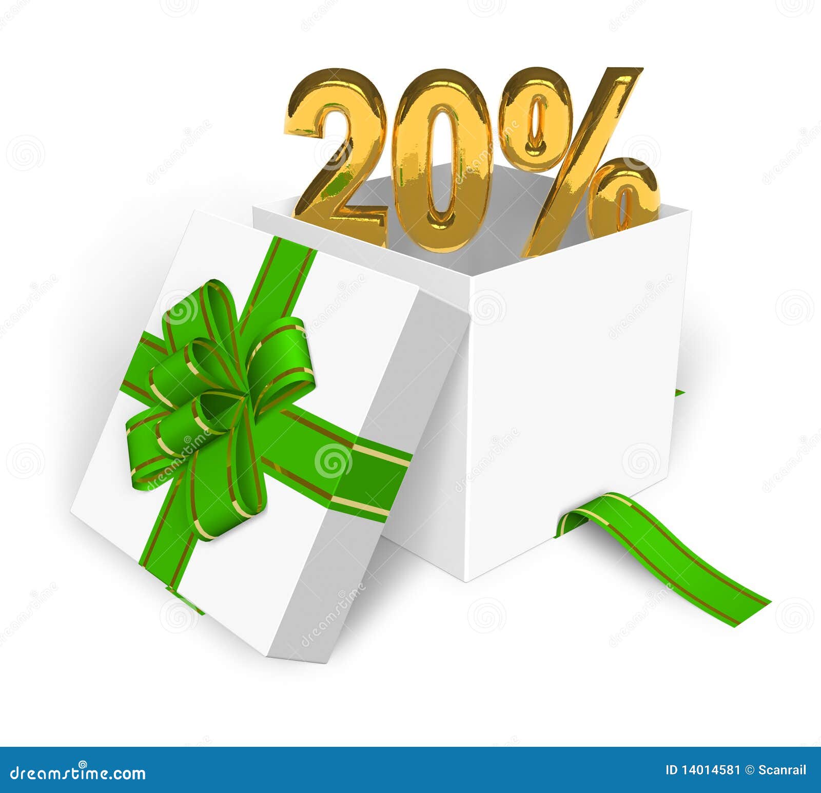 Concetto di sconto di 20% illustrazione di stock. Illustrazione di ...