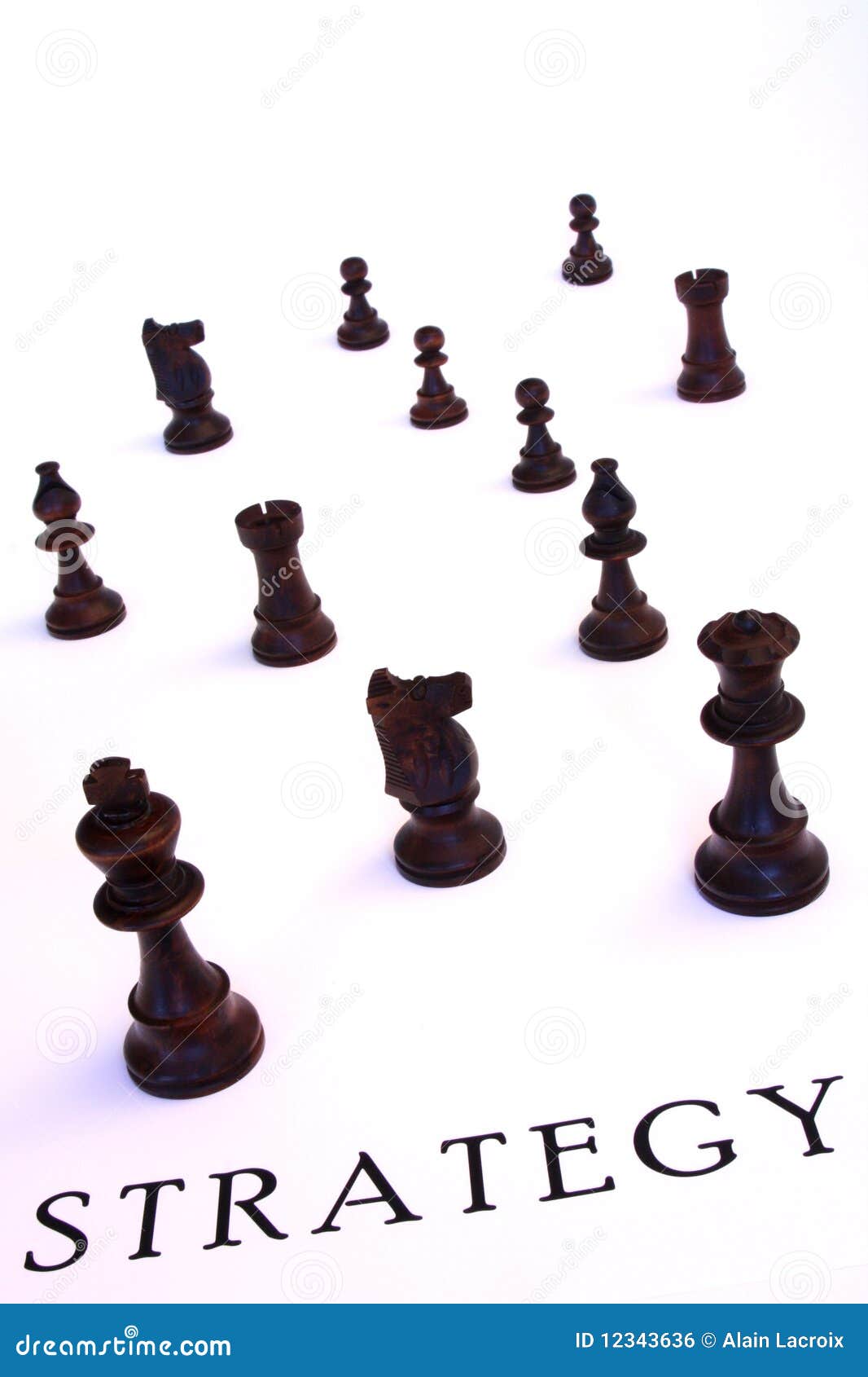 Concetto di strategia fotografia stock. Immagine di concorrenza - 12343636