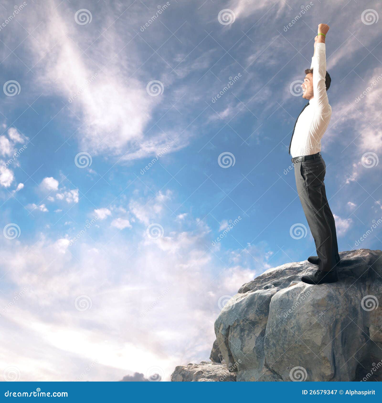 Concetto di successo immagine stock. Immagine di cielo - 26579347