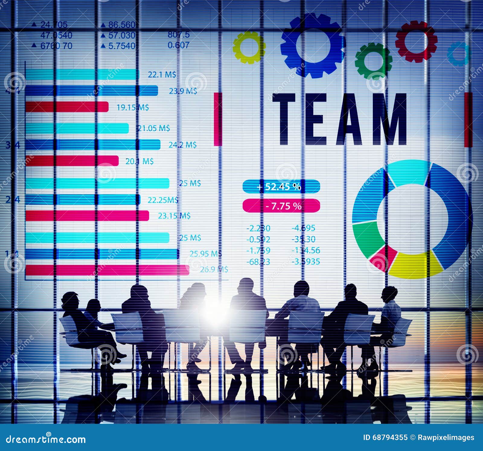 Concetto Di Team Corporate Teamwork Collaboration Assistance Immagine ...