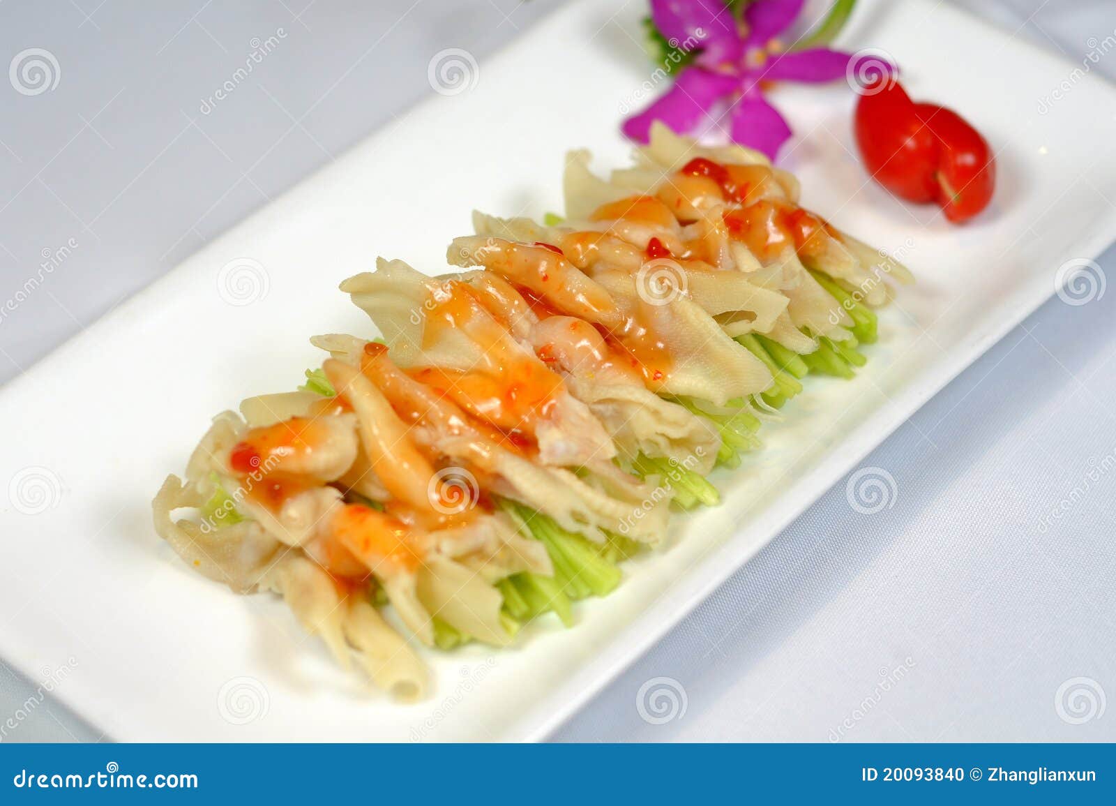 Conch meat and celery stock photo. Image of cooking, food - 20093840